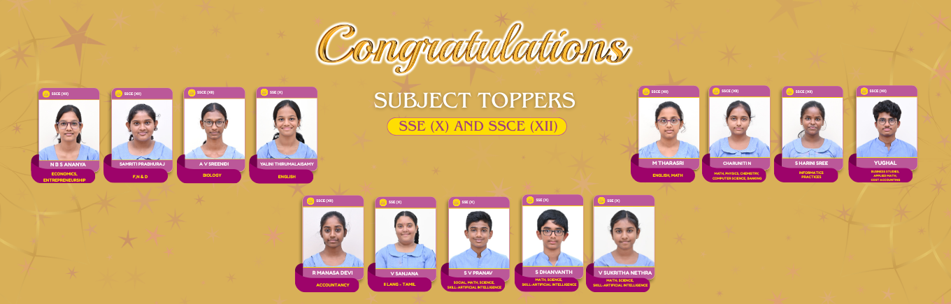 Best CBSE Schools in Coimbatore | Chandrakanthi Public School